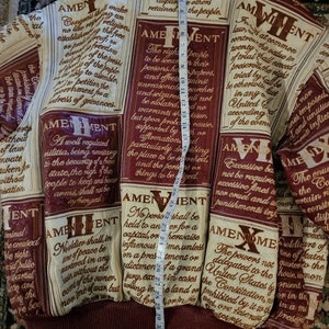 AL WISSAM VI Amendment Patchwork Red Tan 100%leather Jacket Size 54 ...