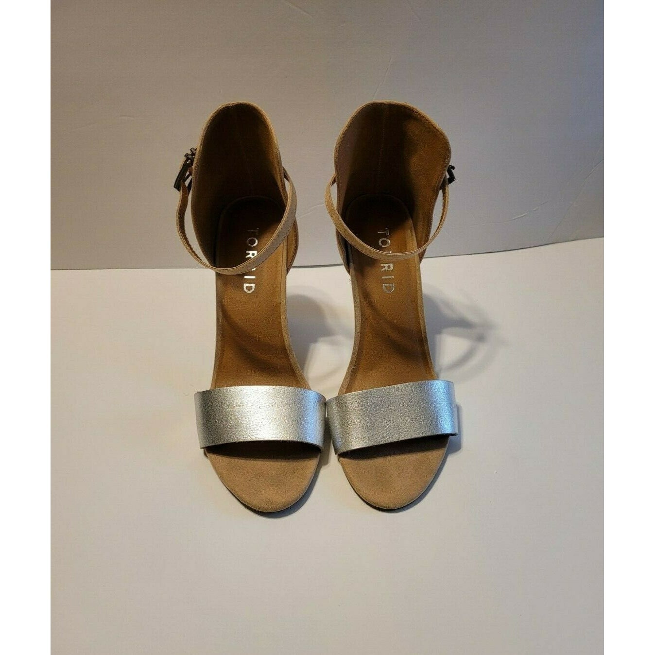 TorridEr Fußriemen Hellbraun Wildleder und Silber Leiter Größe 10 - Etsy.de