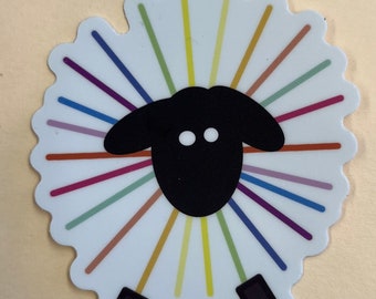 Sheep Sticker | Etsy