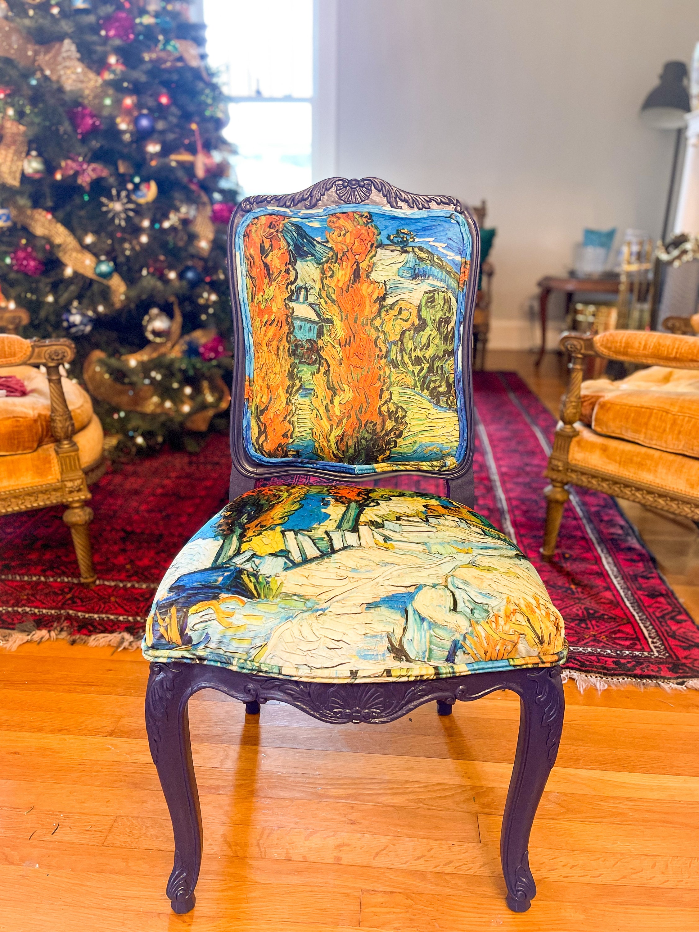 Customizable Art Dining Chair - Etsy