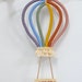 Hot Air Balloon Wall Hanging, Macrame Baby Air Balloon Dream, Gift for ...