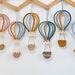 Hot Air Balloon Wall Hanging, Macrame Baby Air Balloon Dream, Gift for ...
