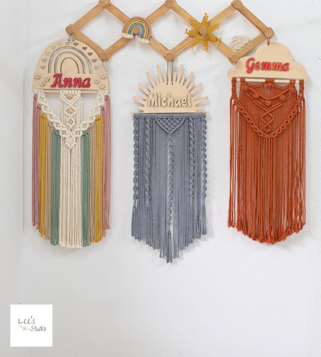 Personalized Name Signs, Name Sign Custom Word, All Name Signs, Boho ...