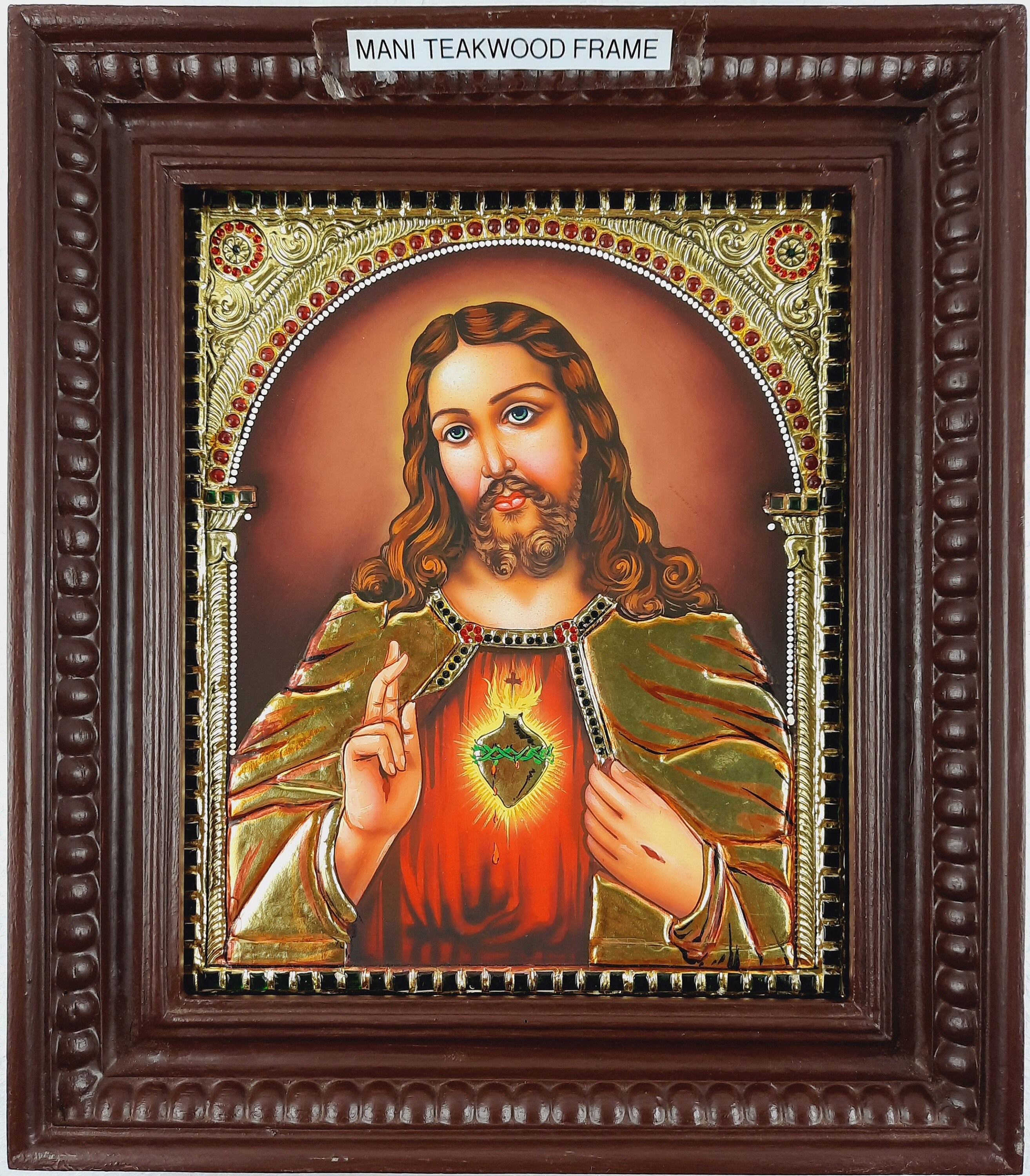 Jesus Tanjore Paintings - Etsy