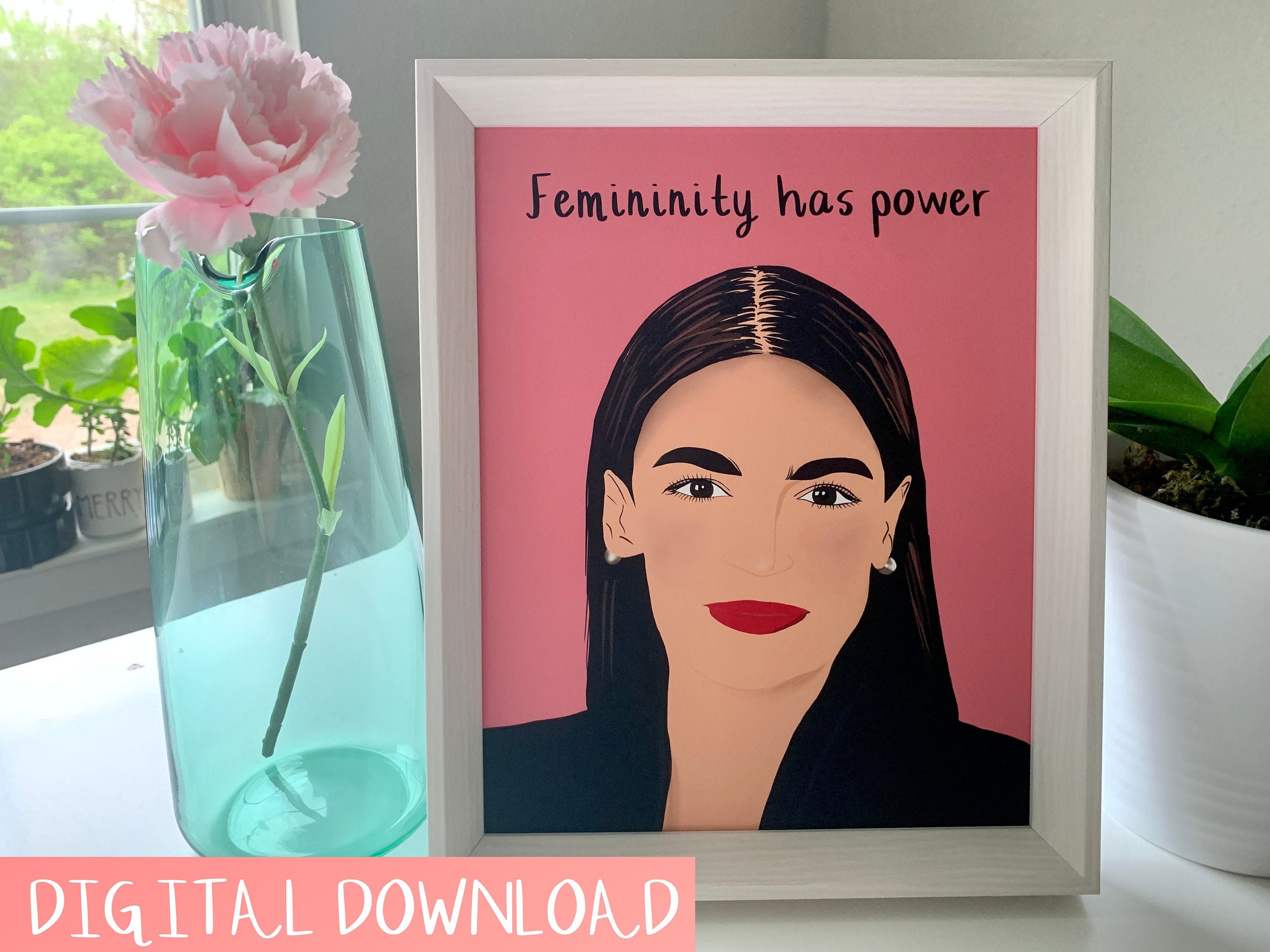AOC Art Print Digital Download | Etsy
