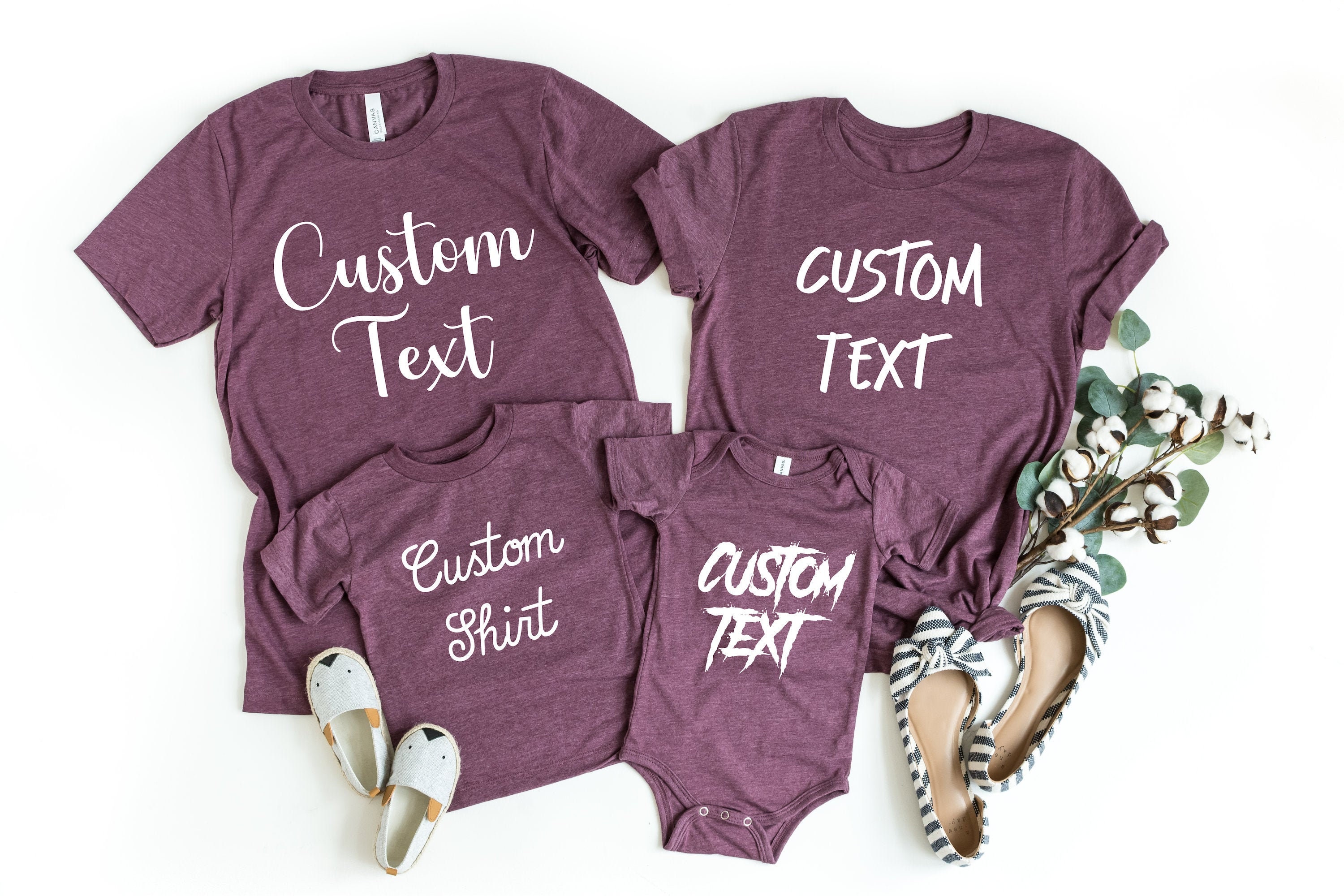 Custom Shirt Customize Your Own Shirt With Text Custom Made | Etsy