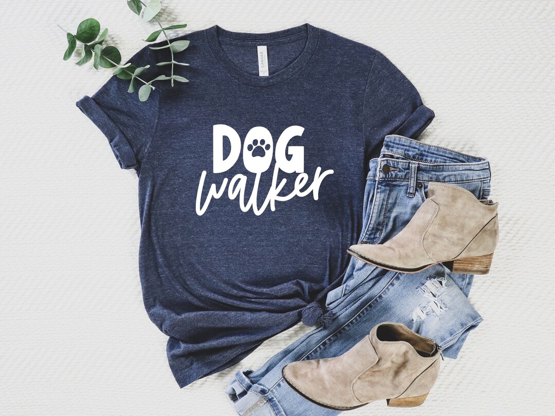 Dog Walker Shirt, Dog Dad T-shirt, Shirt for Dog Owner, Dog Mom, Fur ...