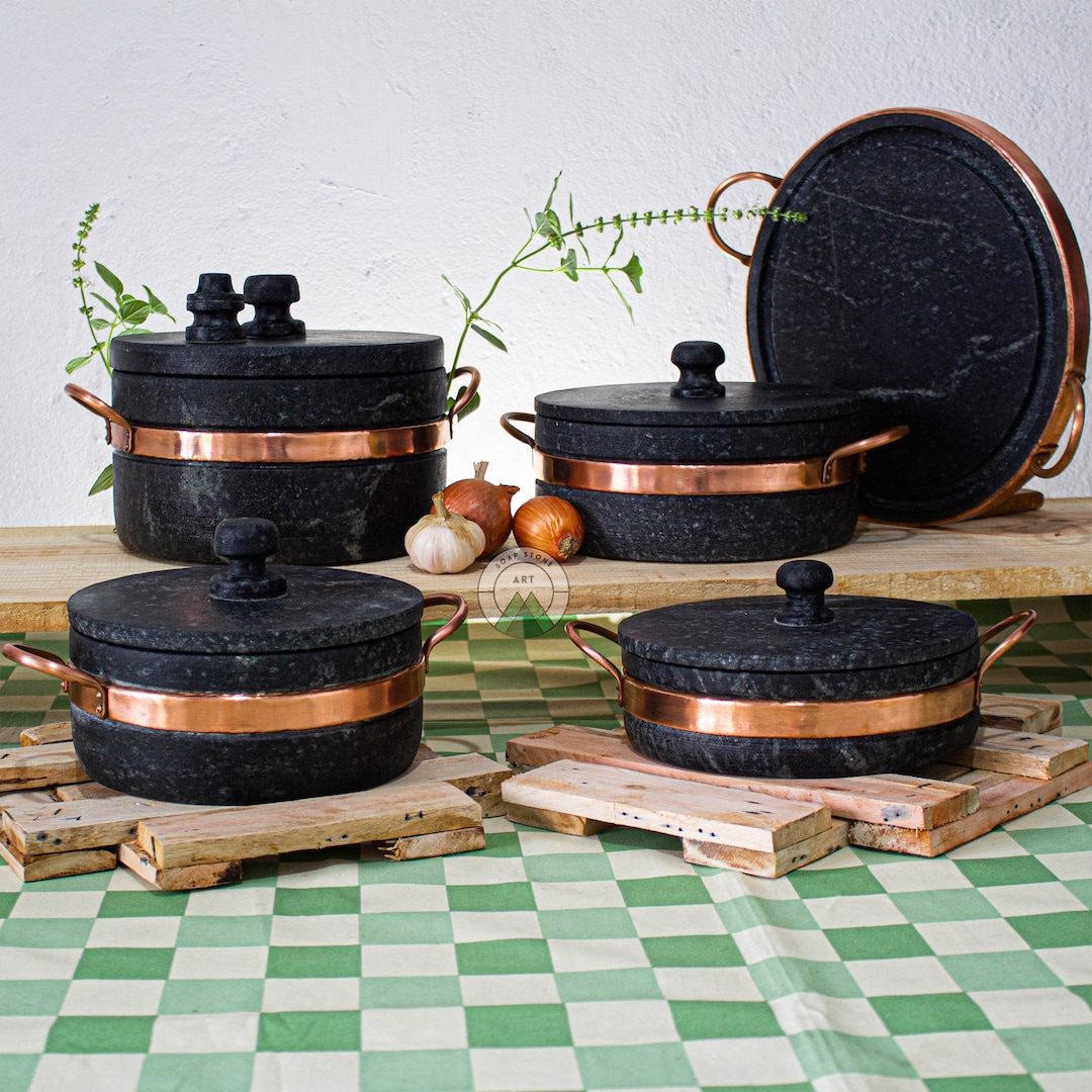Brazilian Soapstone Cookware Collection Ready to Use - Etsy UK