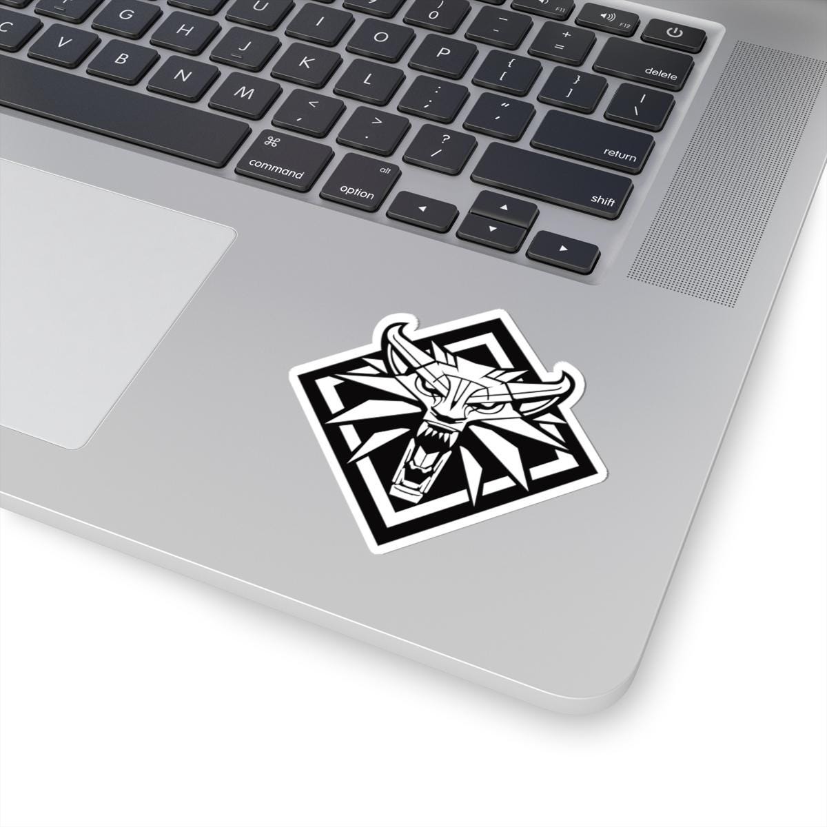 Witcher 3 Geralt Wolf Stickers | Ideal for Laptop Decor, Water Bottles ...