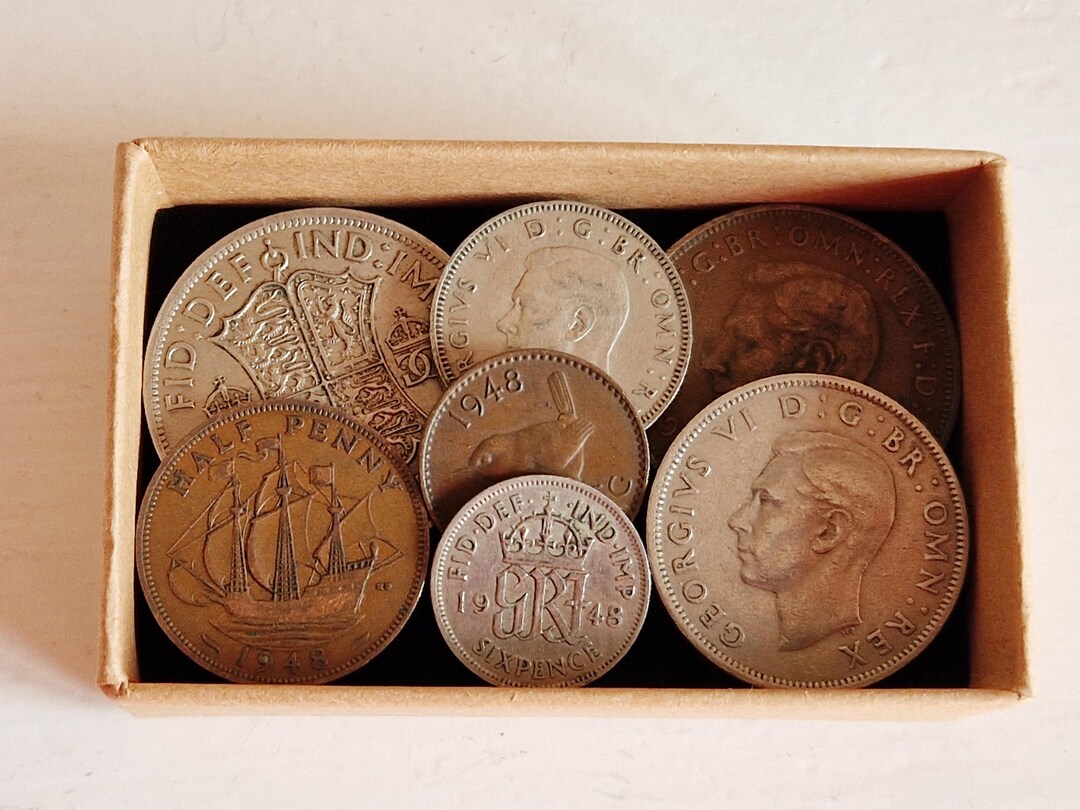 1948 Coins Birthday Box - Etsy