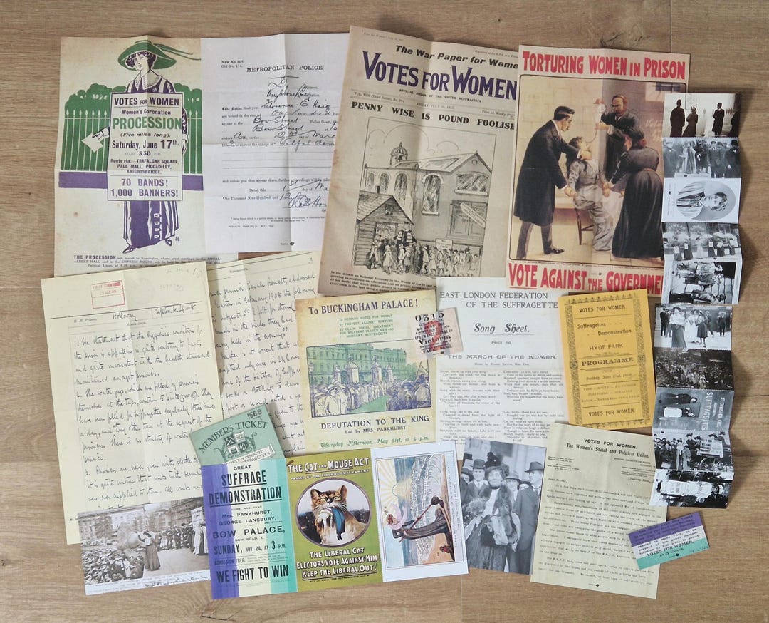 Suffragettes History Pack - Etsy