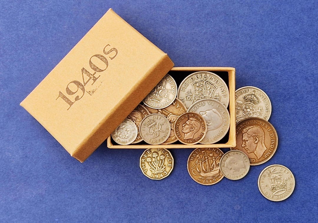 1940s Coins Gift Box - Etsy