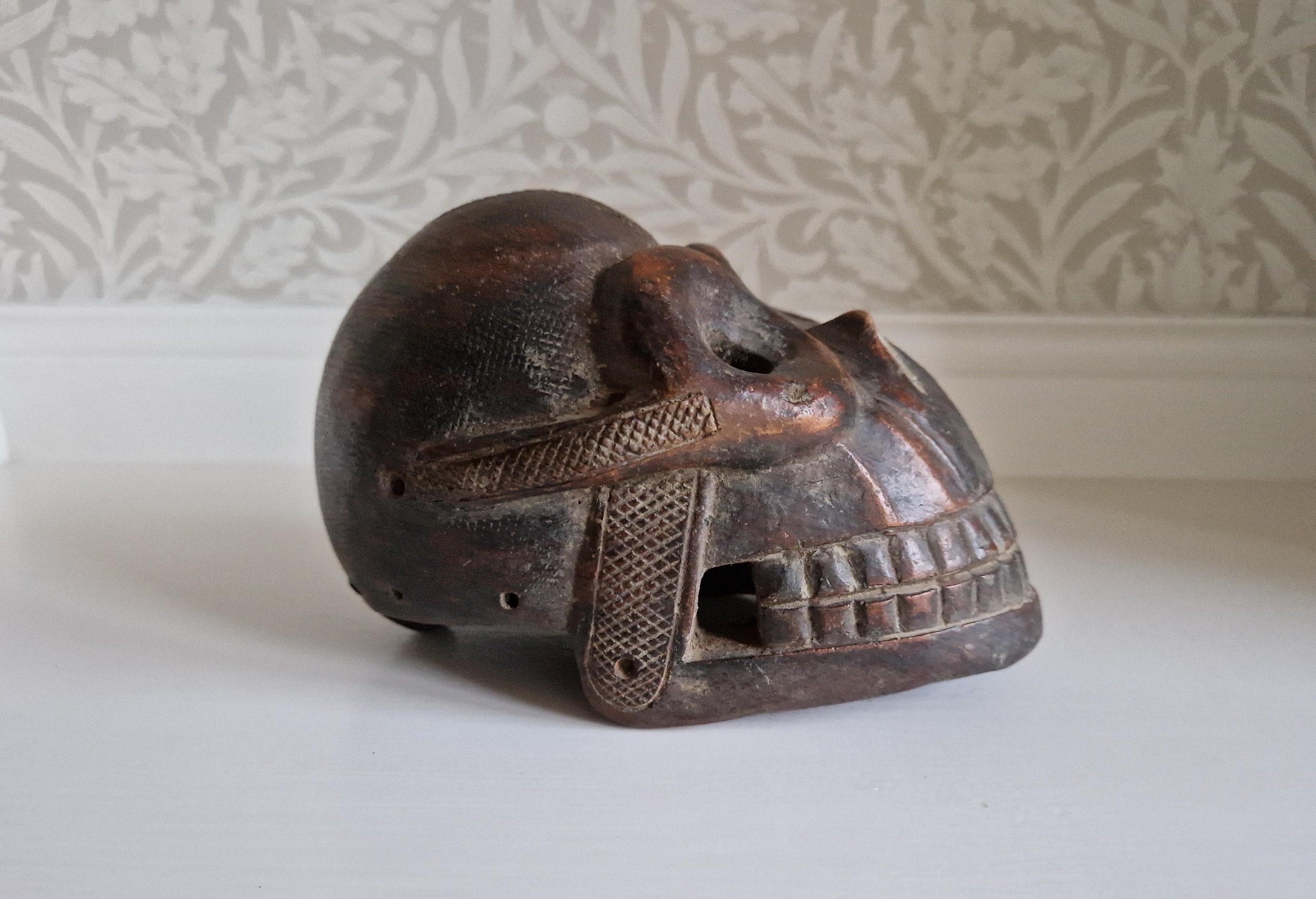 Terracotta Ancestor Skull From West Africa - Etsy