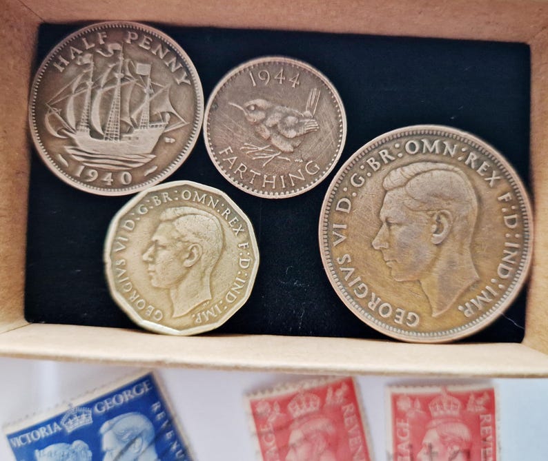 WW2 Coins & Stamps - Etsy