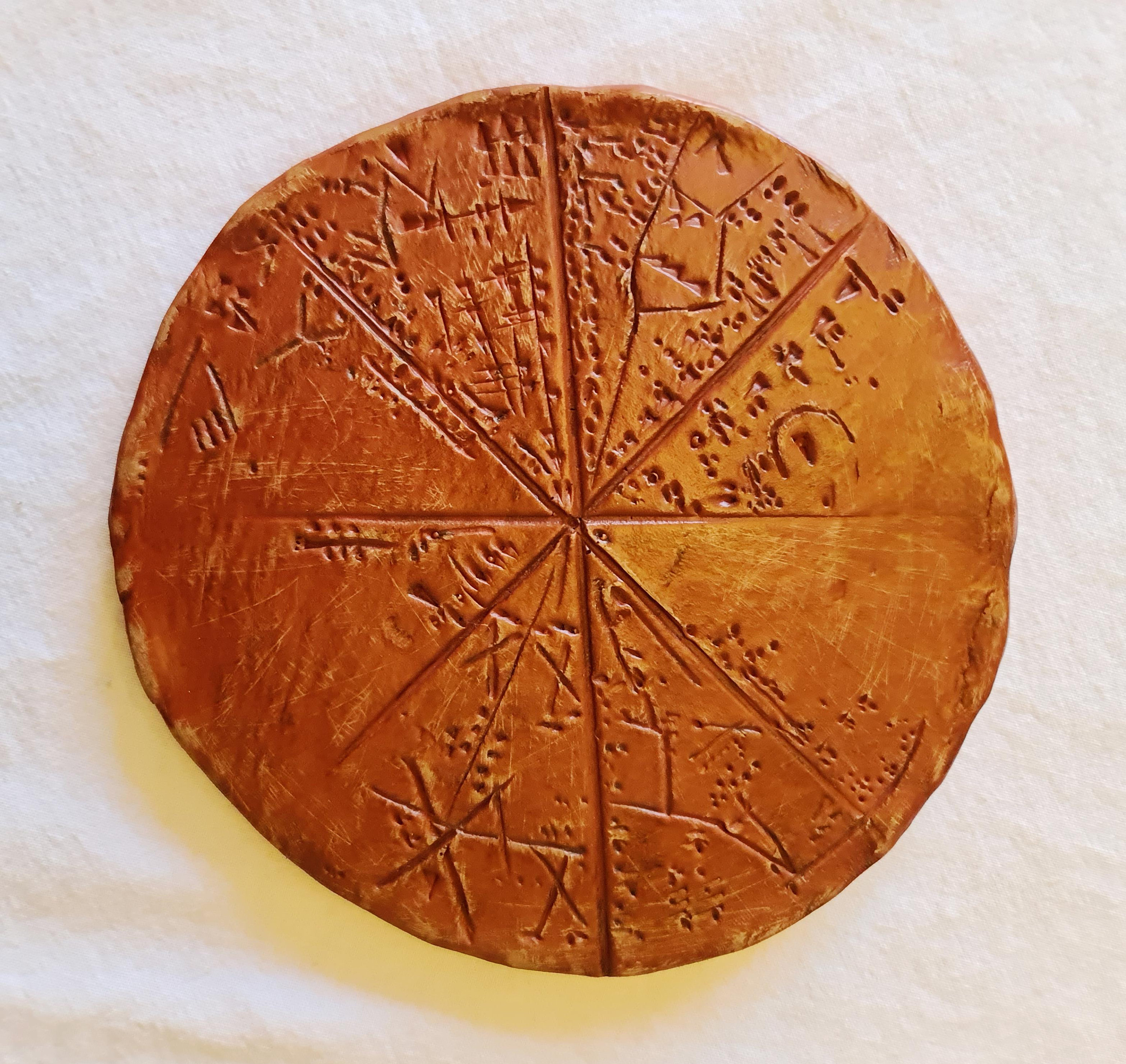 Sumerian Star Map Disc - Etsy