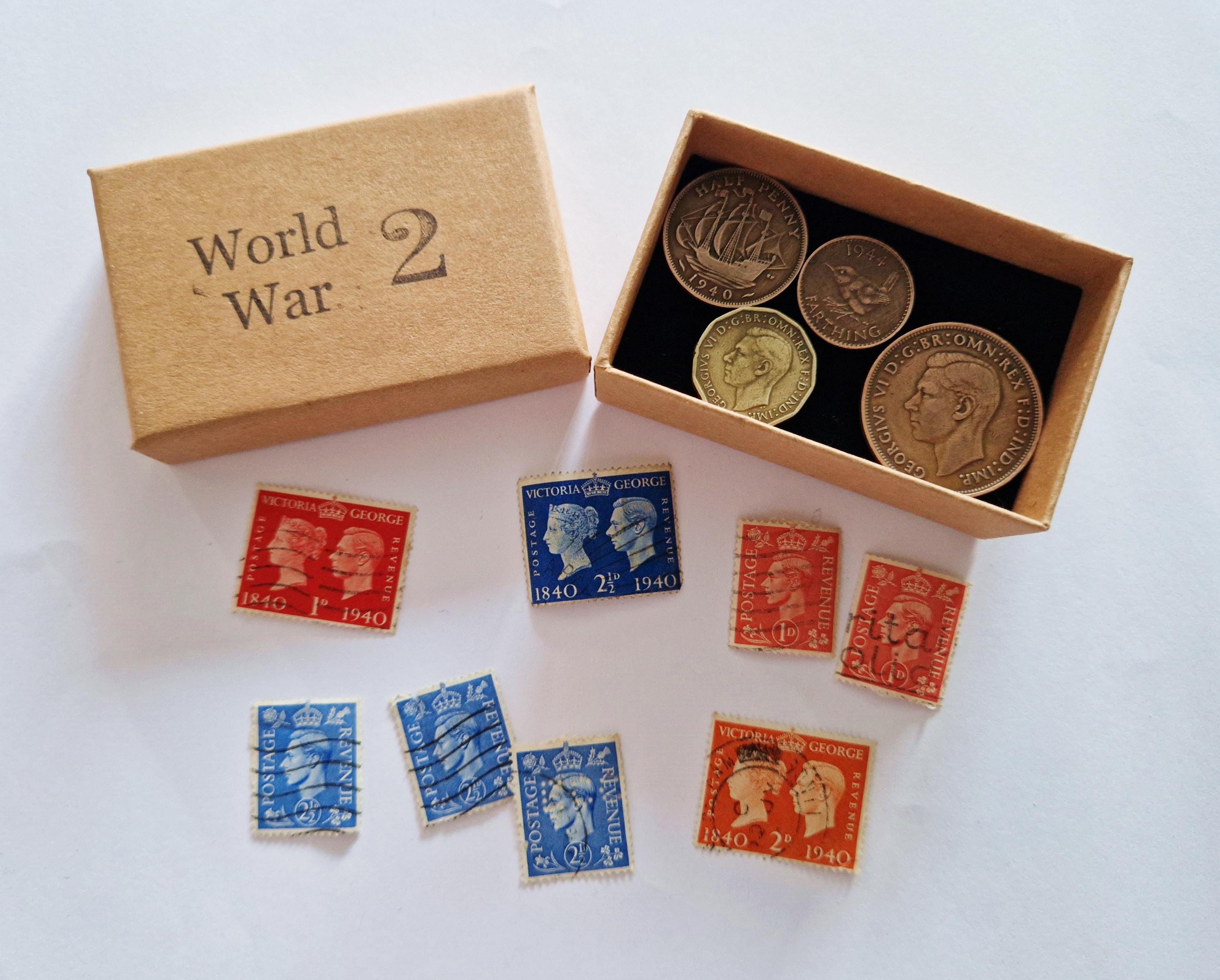 WW2 Coins & Stamps - Etsy