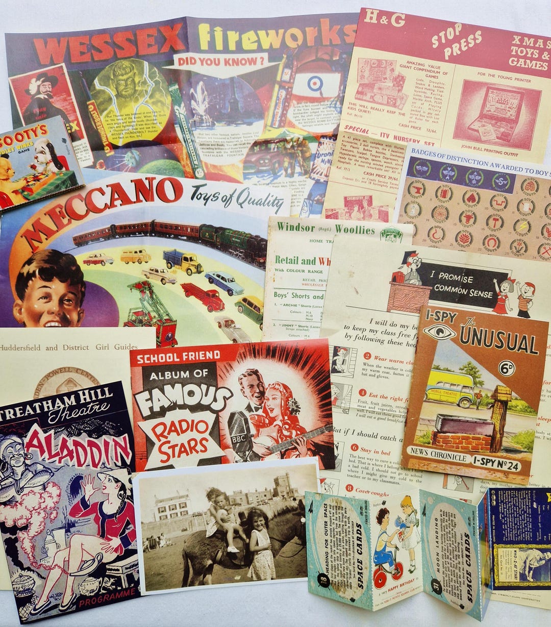 1950s Childhood History Pack - Etsy