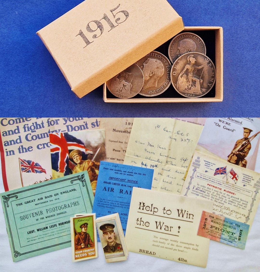 WW1 1915 History Pack - Max - Etsy