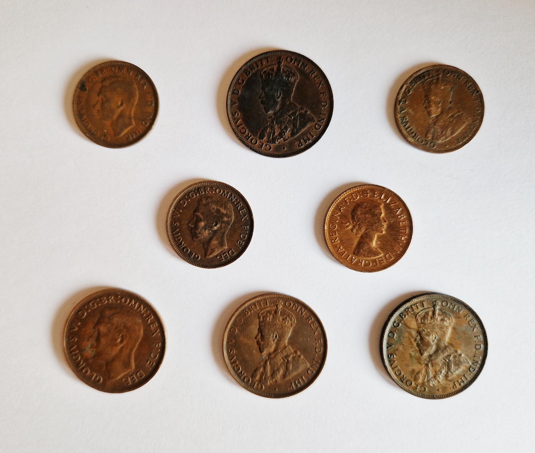 Old Australian Coin Collection Lot 130 - Etsy