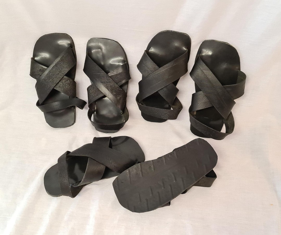 Recycled Car Tyre Sandals (3 X Pairs) - Etsy