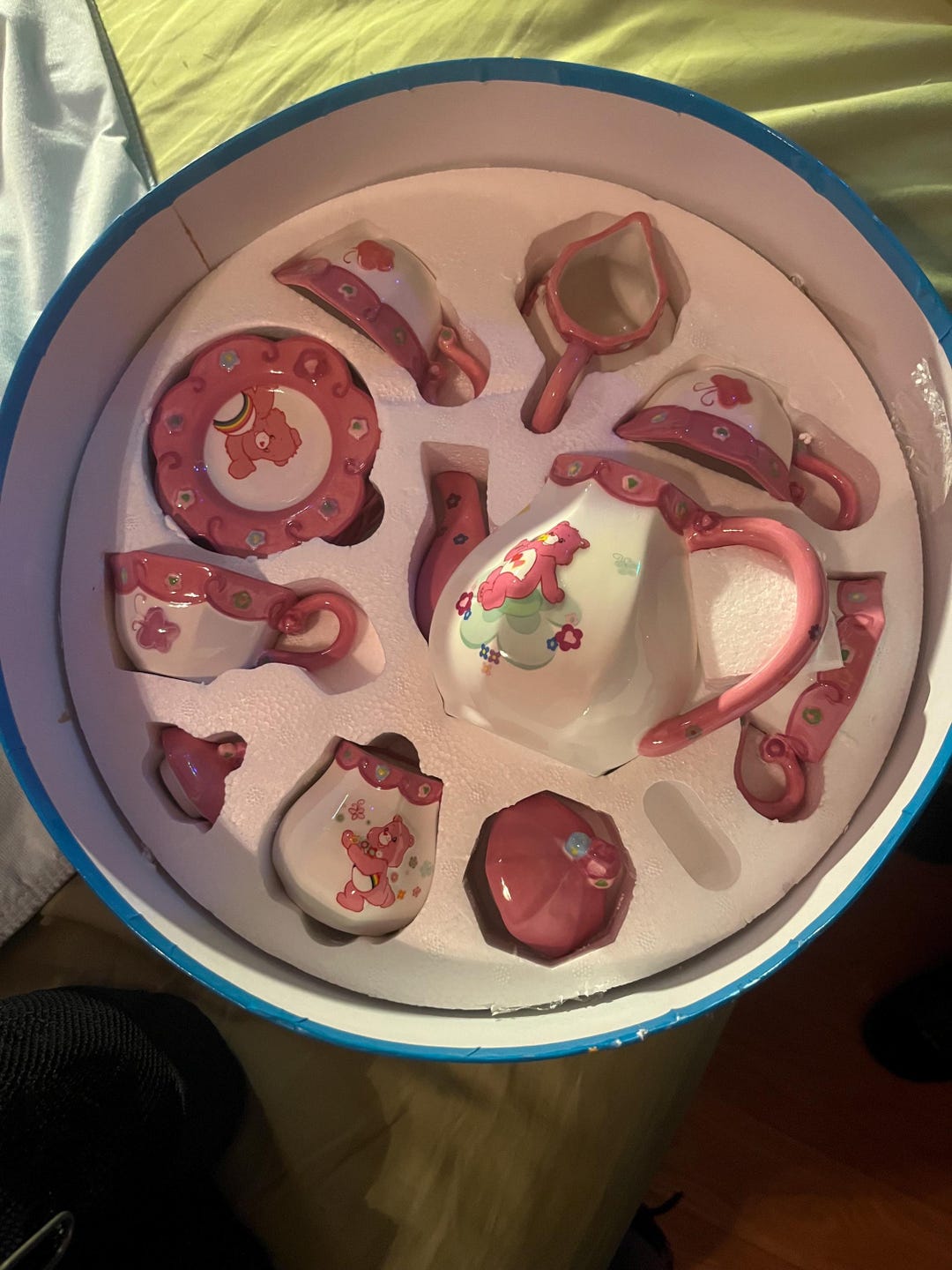 Vintage Care Bears Tea Set Brand New in Box Never Used - Etsy