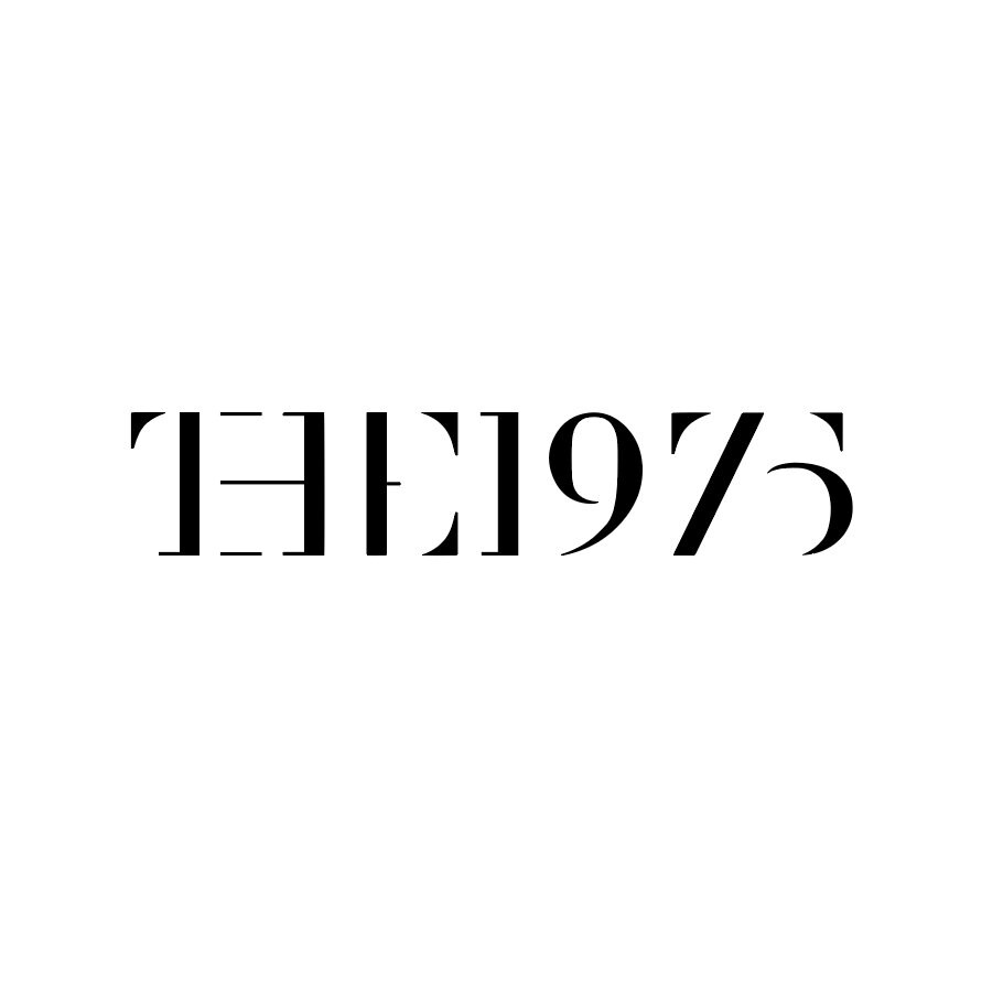 The 1975 Band Logo Black