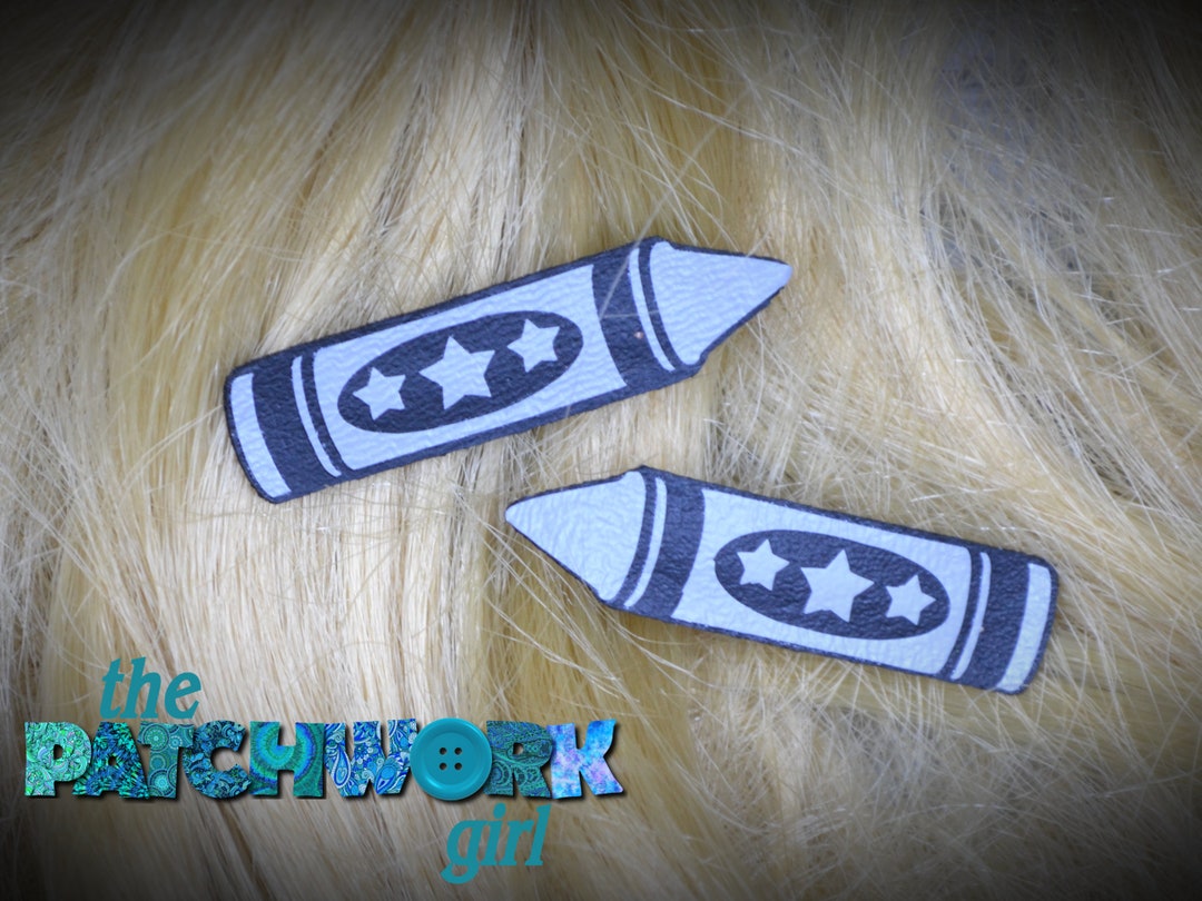 Crayon Hair Clip, Punk Barrette, Emo Accessories, Gifts for Goths ...