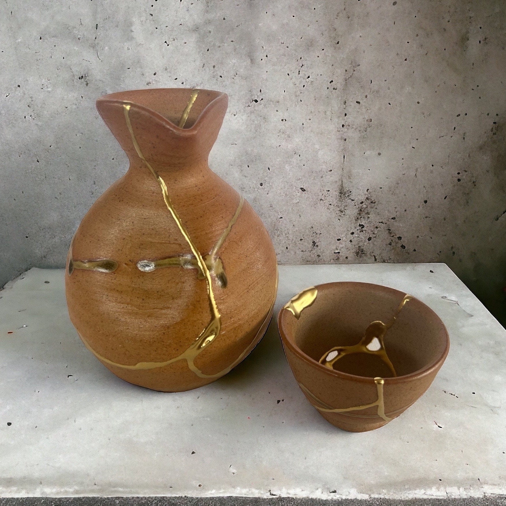 Kintsugi SAKE Set - Etsy