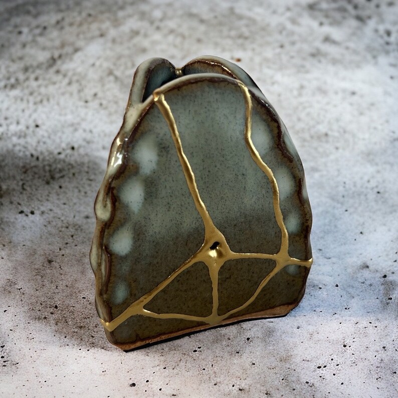Kintsugi Mini Vase - Etsy
