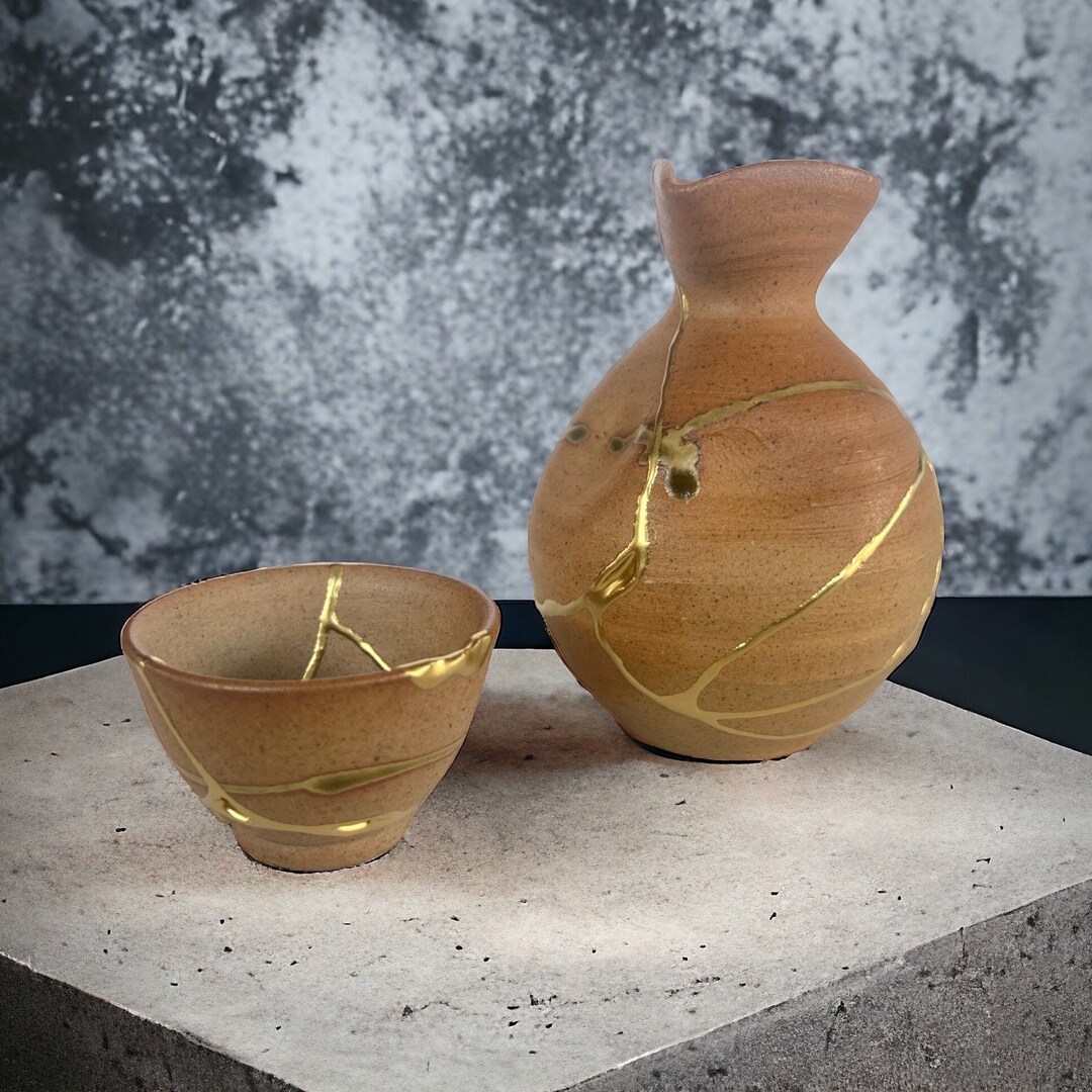 Kintsugi SAKE Set - Etsy