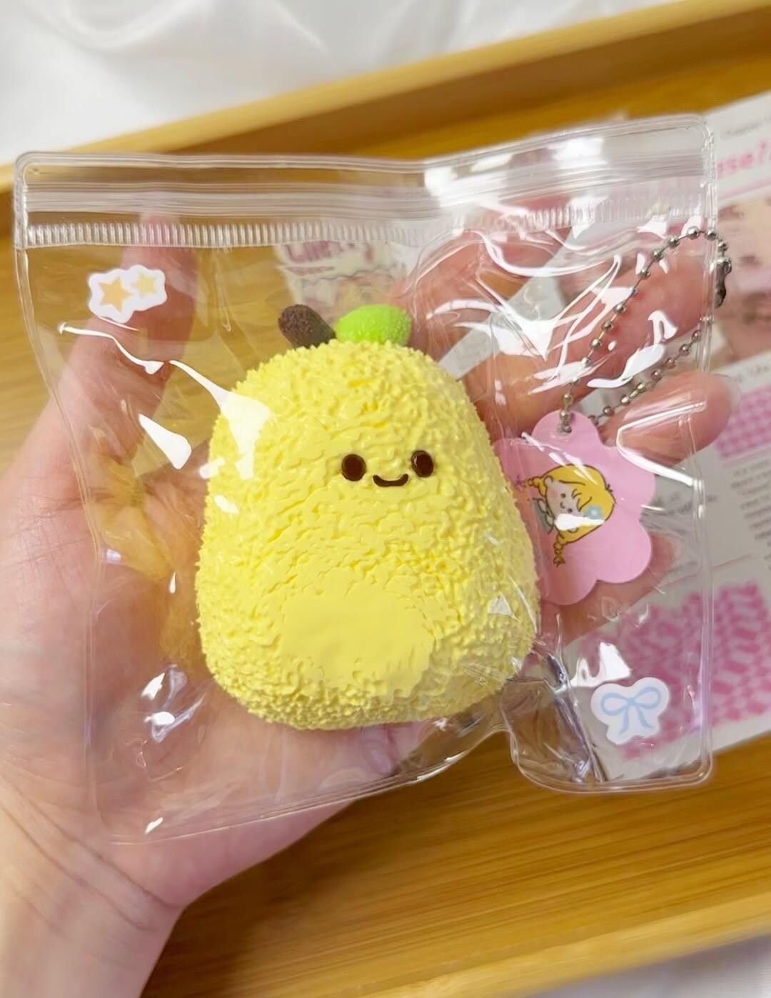 Cute Pear Taba Squishy Toy | Stress Reliever | Unique Fun | Handmade ...