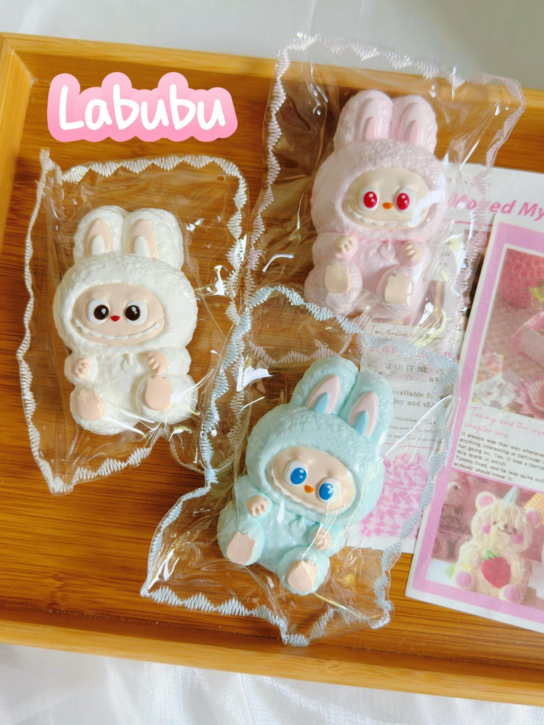 Labubu Taba Squishy Toy | Stress Reliever | Unique Fun | Handmade Slime ...