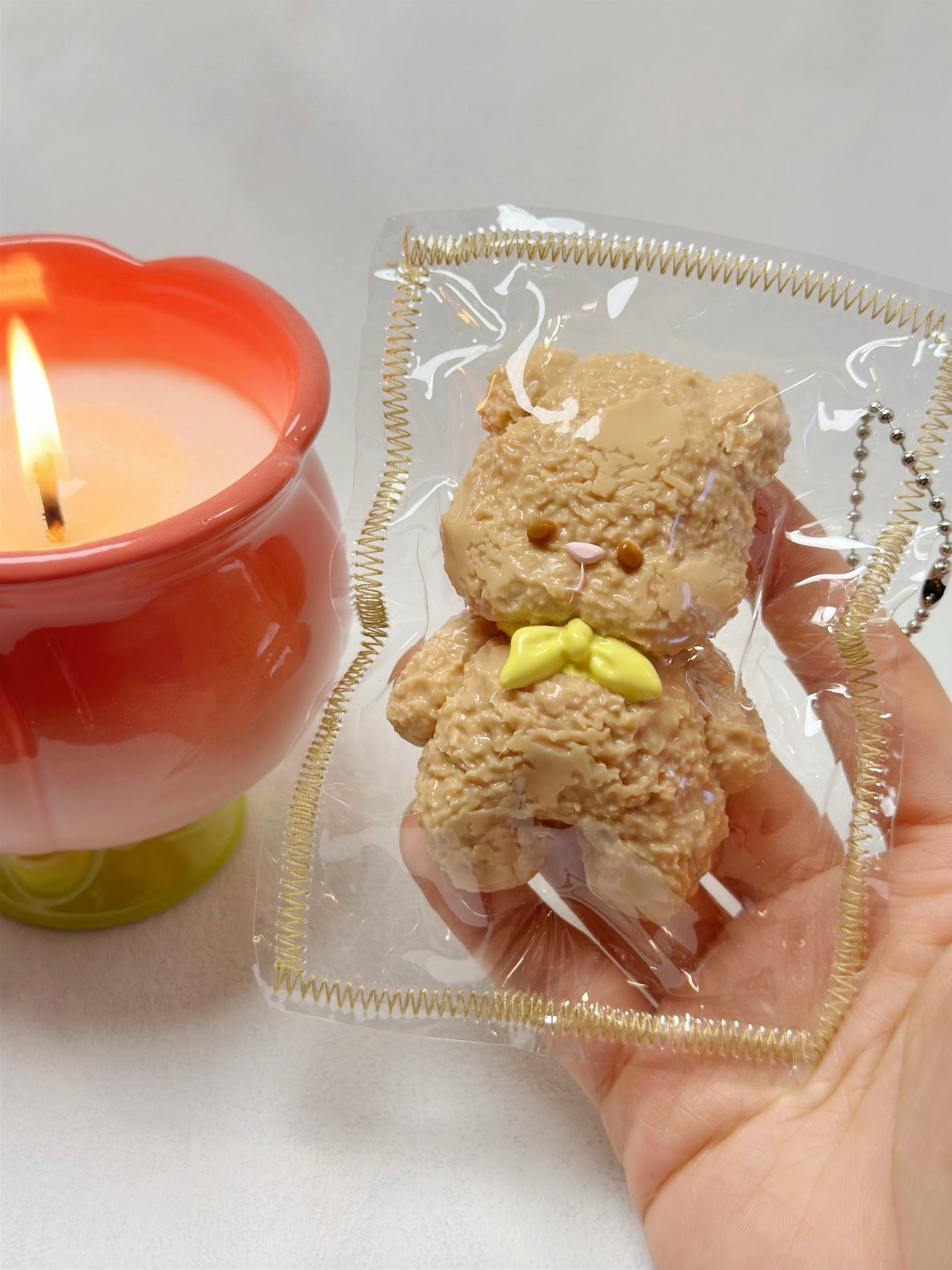 Teddy Bear Taba Squishy Toy Stress Reliever Unique Fun Handmade Squeezy ...
