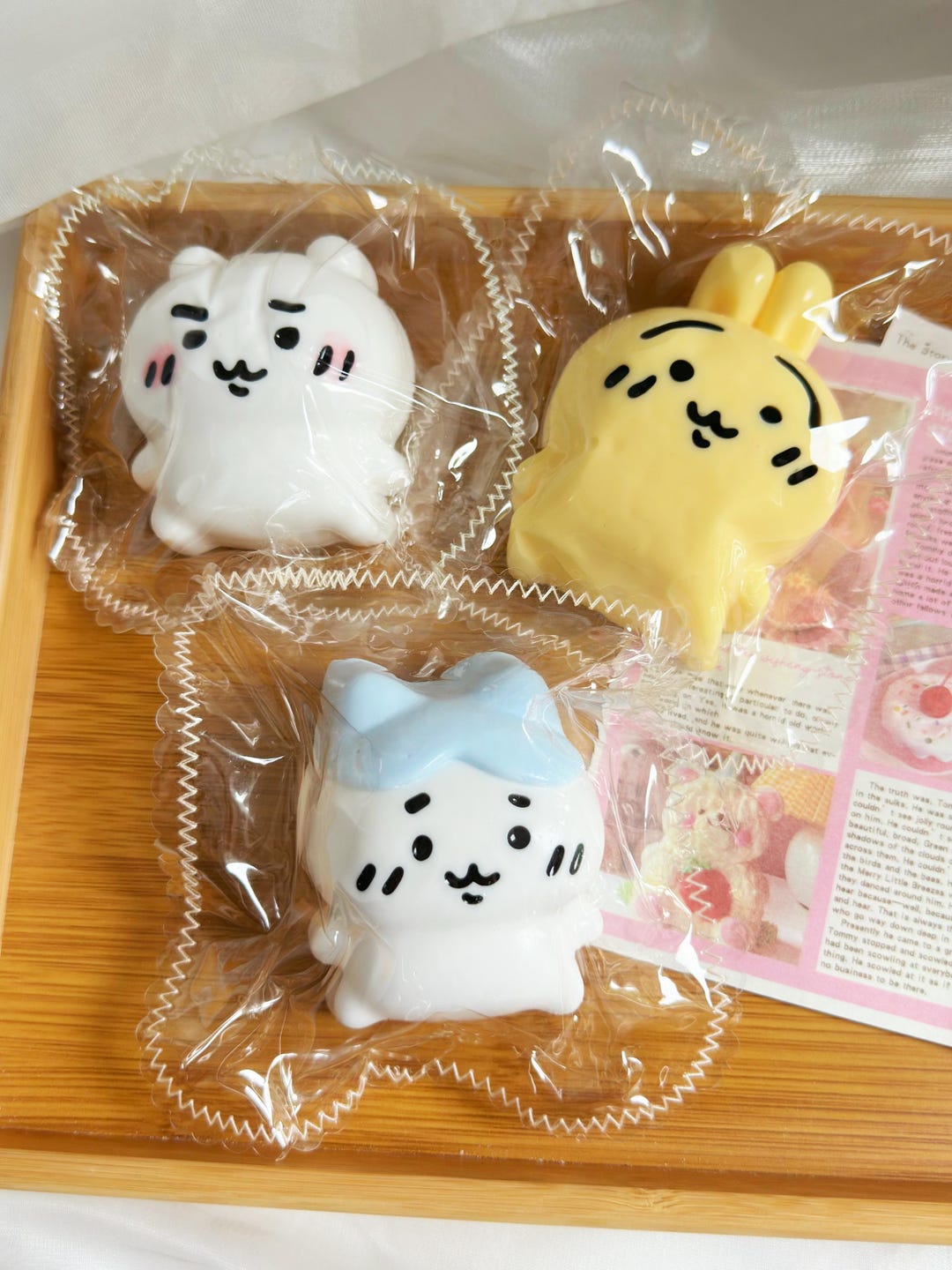 Chiikawa Series Handmade Taba Squishy Toy | Stress Reliever | Unique ...