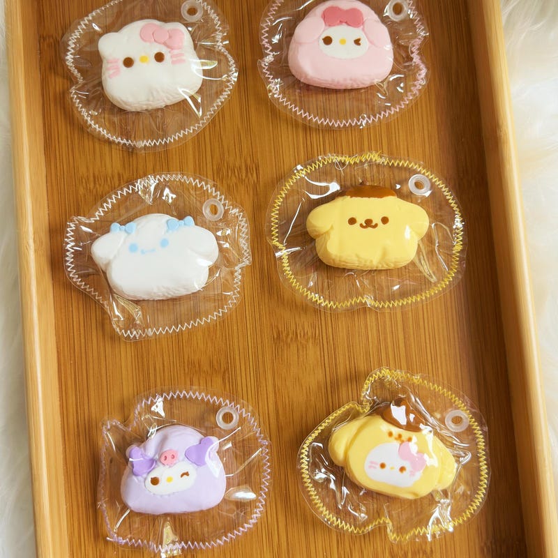 Squishy Keychain - Etsy