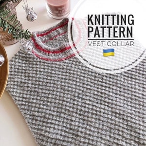 Knitting Cropped Vest Pattern Pdf Knitting Pattern Vest Sweater Vest ...