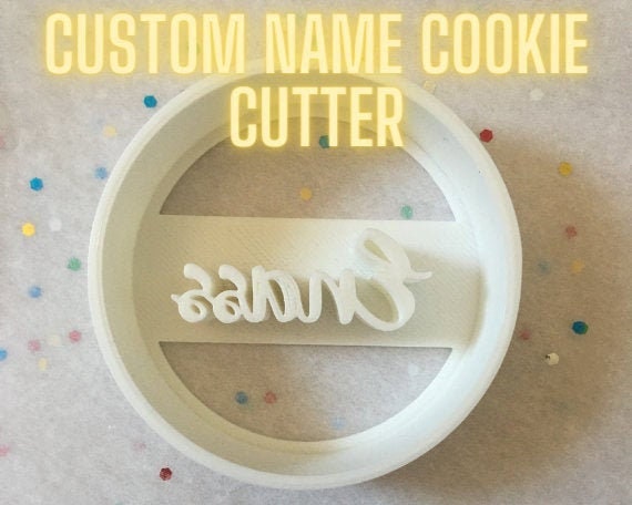 Personalized Name Cookie Cutter | Etsy