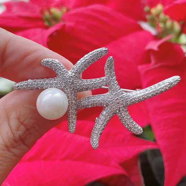 Starfish Brooch - Etsy