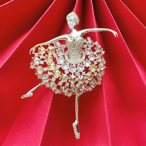 Dancer Brooch - Etsy