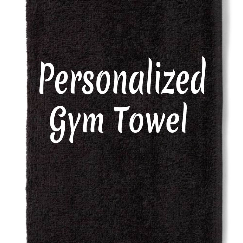 Custom Gym Hand Towels - Etsy