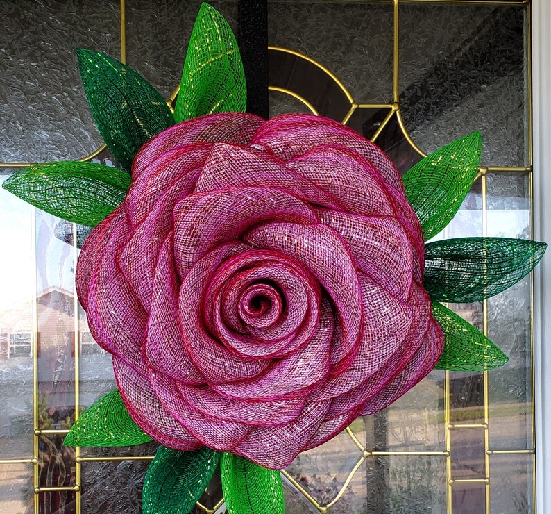 Poly Deco Mesh Roses, Many Color Variations - Etsy