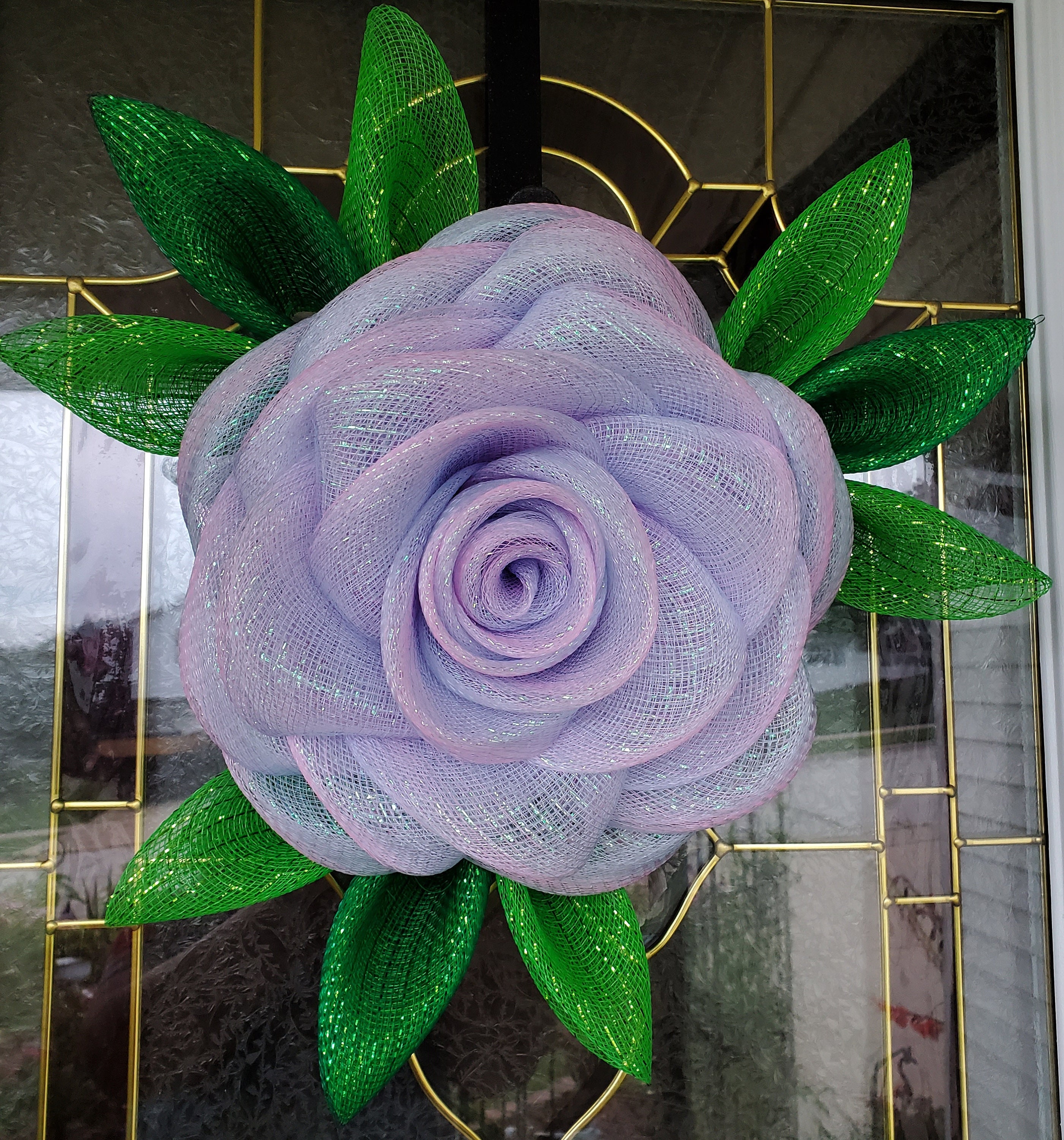 Rosas de malla Poly Deco muchas variaciones de color | Etsy