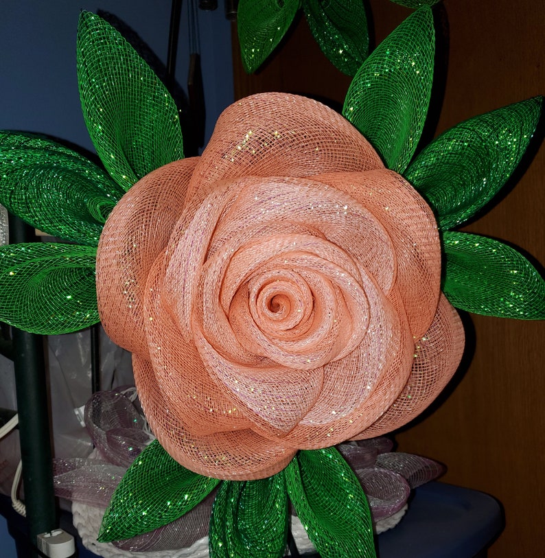 Poly Deco Mesh Roses, Many Color Variations - Etsy