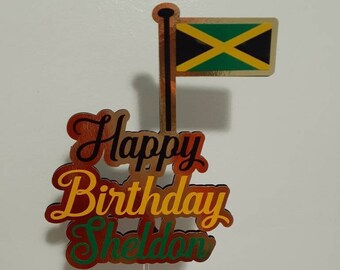 Jamaican Birthday Cake - Etsy