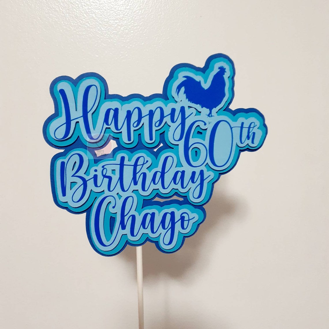 Rooster Cake Topper Gallo Cake Topper Custom Cake Toppers - Etsy