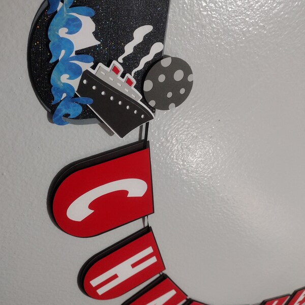 Titanic Sinking Ship Cake Topper - Etsy