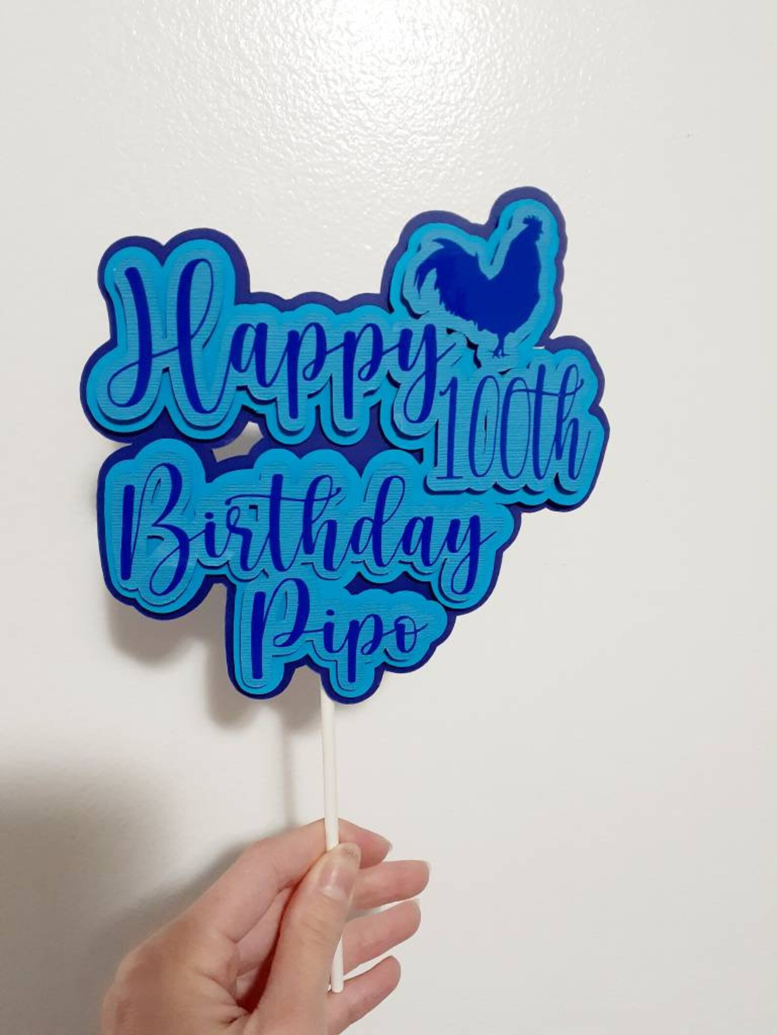 Rooster Cake Topper Gallo Cake Topper Custom Cake Toppers - Etsy