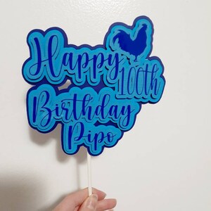 Rooster Cake Topper Gallo Cake Topper Custom Cake Toppers - Etsy