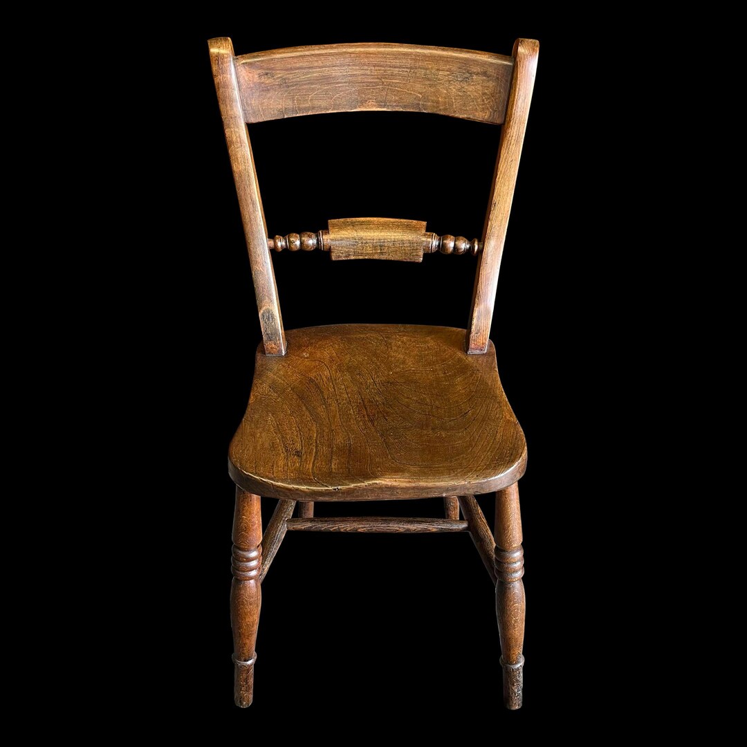 Antique Country Bar-back Chair - Etsy