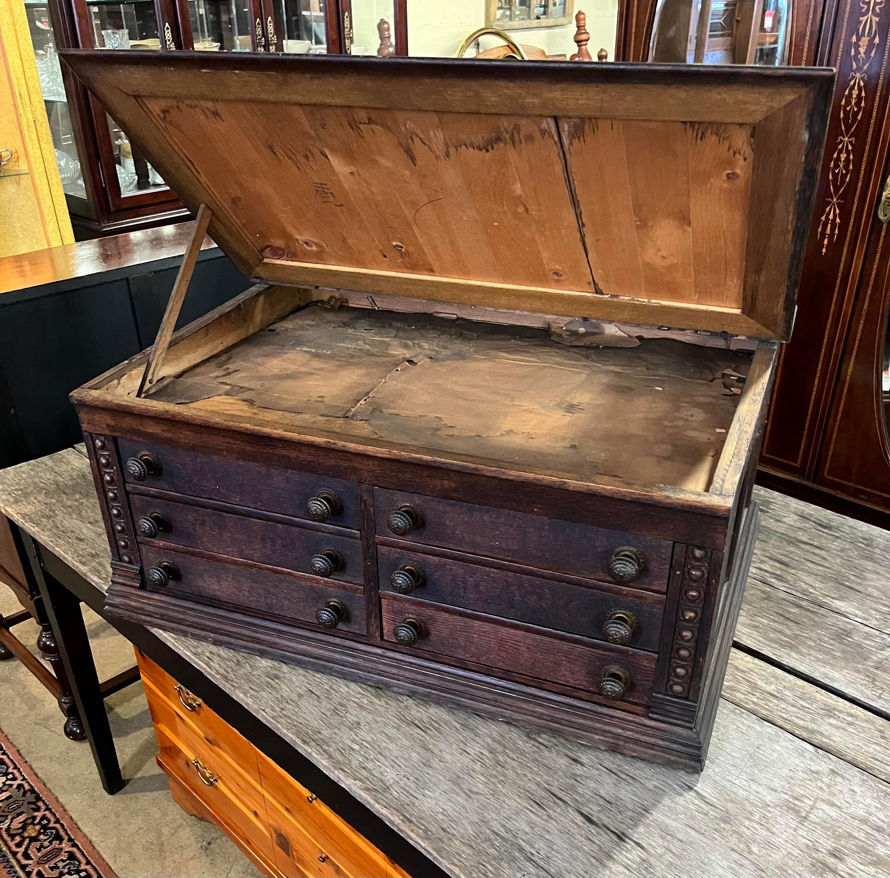 Antique Clark’s Spool Cabinet - Etsy